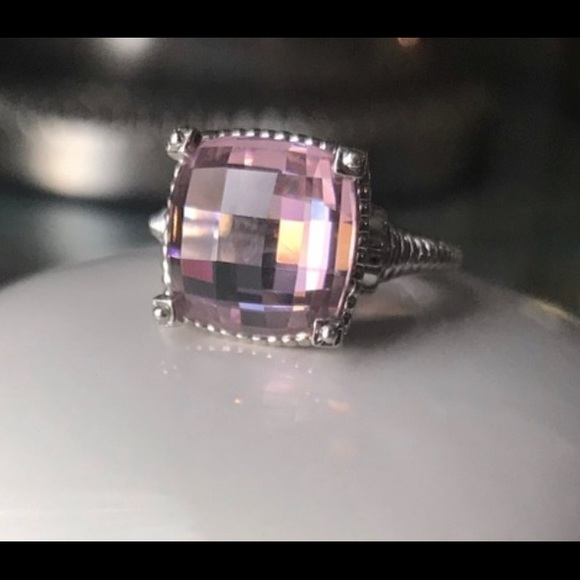 Judith Ripka | Jewelry | Judith Ripka Pink 75 Beautiful Sterling Silver ...